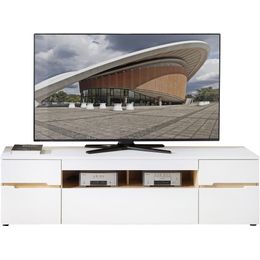 TV-Schrank Innostyle "Memphis TV-Lowboard, 192x53x47cm (B/H/T)", weiß, B:192cm H:53cm T:47cm, FSC-zertifizierter Holzwerkstoff, MDF, Schränke