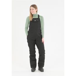 Skihose SLOPE "Kenwood", Damen, Gr. L, US-Größen, beige, 100% Polyester, unifarben, lang, Hosen, mit praktischem Latz und überkreuzten Trägern