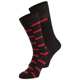 Socken HUGO UNDERWEAR, Herren, Gr. 40-46, weiß, neutral, Obermaterial: 78% Baumwolle, 20% Polyacryl, 2% Elasthan, Socken, mit elastischem Bund, Baumwollmischung, Logo-Design