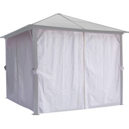 Pavillonseitenteil Konifera, beige, Polyester, Pavillonseitenteile, für Pavillon Aruba 2.0, BxT: 300x300 cm, UV-beständig, wasserdicht