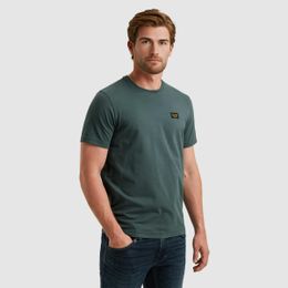 PME-Legend T-Shirt PME LEGEND, Herren, Gr. 4XL, stargazer, Jersey, Obermaterial: 95% Baumwolle, 5% Elasthan, unifarben, normal normal, Rundhals, gerader Abschluss, Shirts T-Shirt, mit Logobadge