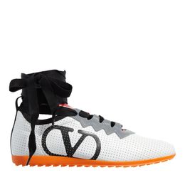 Valentino Garavani Low-Top Sneaker - V-Logo Sneaker - Gr. 37 (EU) - in Wei&szlig; - f&uuml;r Damen