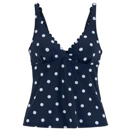 Lascana Tankini Top female Blue size 40