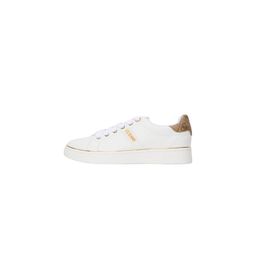 Guess Sneaker 'BRITZ' Damen Größe 41 cappuccino / gold / weiß