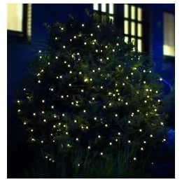 my home LED-Lichternetz "Weihnachtsdeko aussen", grün, Dioden 200 Stk., Kabellänge 0,5m x Gesamtlänge 3m, Lichterketten, mit Timer-/Zeitschaltfunktion, 6 Stunden