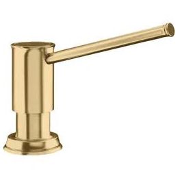 Spülmittelspender Blanco, gold (goldfarben), Edelstahl, Dosierspender, Von oben befüllbar