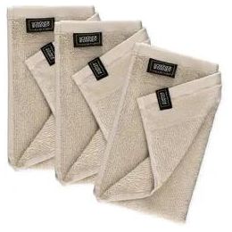 Schöner Wohnen Gästehandtücher "Sense", beige, B:30cm L:50cm, Frottee, Obermaterial: 100% Baumwolle, SCHÖNER WOHNEN-KOLLEKTION, Handtücher, mit Velourborte, hautschmeichelnde Airtouch Qualität, super weich