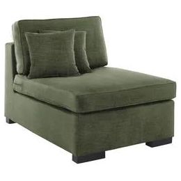 Sofa-Mittelelement Home Affaire "Skara", grün, B:90cm H:86cm T:100cm, Polsterelemente, Modul zum eigenen Zusammenstellen, in vielen Bezugsqualitäten