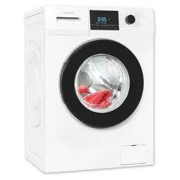 Exquisit Waschmaschine "WA9214-340A", Energieeffizienz: A (A-G), weiß, B:60cm H:85cm T:56cm, Waschmaschinen, Aquastop-Schlauch