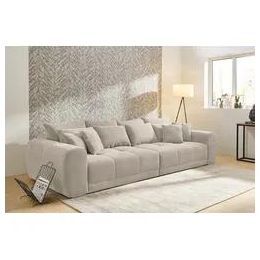 Jockenhöfer Big-Sofa JOCKENHÖFER GRUPPE "Moldau XXL, B: 306 cm", grau (grau, beige), B:306cm H:83cm T:134cm, Cord: 100% Polyester, Sofas, Mega-Sofa, mit Federkern & 4 Zierkissen, Topseller