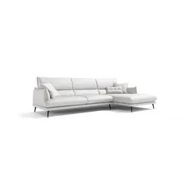 Ecksofa Egoitaliano "FUNNY, hochwertiges und aktuelles Design, bequeme Rückenlehne", weiß, B:265cm H:90cm T:225cm, Sofas, hochwertiger Sitzkomfort, L-Form