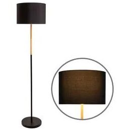 N&auml;ve N&Auml;VE Stehlampe "Tessile", schwarz, 1, 1 Stk., Leuchten, Stehlampe Standleuchte