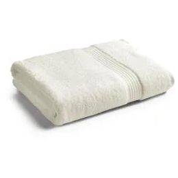 Duschtücher Christy "SUPREME", beige (almond), B:75cm L:137cm, Walkfrottier, Baumwolle, Handtücher, Premium-Duschtücher in Luxusqualität, 650g/m2, 75x137cm, 2er Set