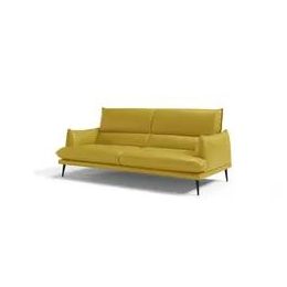 2,5-Sitzer Egoitaliano "FUNNY, hochwertiges und aktuelles Design, bequeme Rückenlehne", gelb, B:210cm H:90cm T:95cm, Sofas, toller Sitzkomfort
