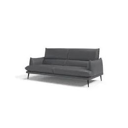 2,5-Sitzer Egoitaliano "FUNNY, hochwertiges und aktuelles Design, bequeme Rückenlehne", grau (rauchgrau), B:210cm H:90cm T:95cm, Sofas, toller Sitzkomfort