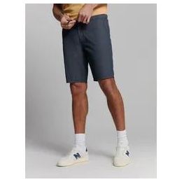 Cargohose NO EXCESS "NO EXCESS Cargo-Shorts", Herren, Gr. S, blau (nachtblau), 65% Baumwolle, 32% Polyamid, 3% Elasthan, Hosen