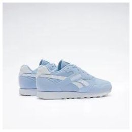 Sneaker Reebok CLASSIC "Reebok ULTRA FLASH", Gr. 39, y2k blau, weiß, moon, Synthetik, Textil, Schuhe