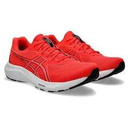 Laufschuh asics "GEL-CONTEND 9", Gr. 46,5, blau (flash rot, blau fade), Textil, Schuhe, mehr Dämpfung