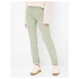 5-Pocket-Hose Brax "Style MARY", Damen, Gr. 46K23, Kurzgrößen, hellgrün, Web, 98% Baumwolle, 2% Elasthan, Hosen