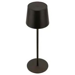 Briloner LEUCHTEN LED Außen-Tischleuchte "SUTA 7670015", matt, schwarz, Leuchten