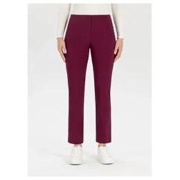 Schlupfhose Stehmann "Ina", Damen, Gr. 44, N-Gr, beet rot, Web, Obermaterial: 76% Viskose, 21% Polyamid, 3% Elasthan, Basic, Basic schmal knöchellang, Hosen, Sommerhose, innen wärmend angeraut