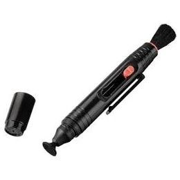 Hama Reinigungsstift "Reinigungsstift Lenspen zur Objektiv und Filterreinigung 12,5 cm lang", schwarz, B:9cm H:2,5cm L:23cm, Linsenreiniger