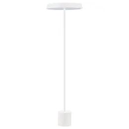 NOVA LUCE Stehlampe "VETRO", weiß, acryl, 1, Ø 40cm H: 136cm, 1 Stk., Leuchten