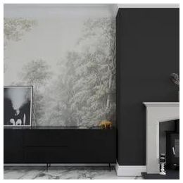 Fototapete Art for the home "Stattliches Waldgebiet", naturel, H:2,8m L:2,8m, Vlies, Tapeten, Design Tapeten