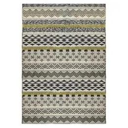 Teppich Pad "Nova", mustard, B:200cm H:5mm L:300cm, Baumwolle, Wolle, Teppiche, handgewebt, reine Wolle, Wohnzimmer