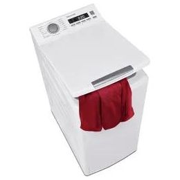 Hanseatic Waschmaschine Toplader "HTW612C", Energieeffizienz: C (A-G), weiß, B:40cm H:88cm, Waschmaschinen
