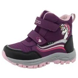 Winterboots Kappa "Erica", Damen, Gr. 31, viola, rose, Synthetik, Schuhe, Winterschuhe, Winterstiefel, Snowboots, wasserdicht