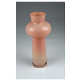 Dekovase AM Design "aus Glas", rosa, B:13cm H:29cm, Glas, Vasen, 2er Set, BxH: 13x29 cm