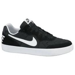 Sneaker Nike SPORTSWEAR "NSW TIEMPO TRAINER", Gr. 46, schwarz, weiß, gum med braun, Synthetik, Schuhe