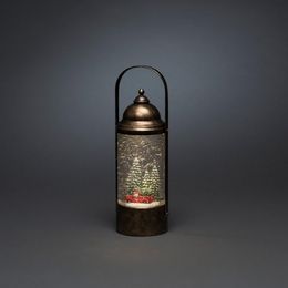 Konstsmide LED-Wasserlaterne 'Weihnachtsbäume und Auto' 1 LED warmweiß Ø 10 x 29 cm