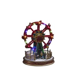Konstsmide LED-Szenerie 'Riesenrad' 15 LEDs bunt 21 x 29 cm