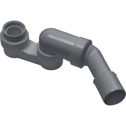 CORNAT Geruchsverschluss f&uuml;r Wannen grau 1 1/2" x &Oslash; 40/50 mm