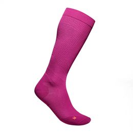 Bauerfeind Sports Run Ultralight Compression Socks - EU 38-40 Bekleidung Damen pink