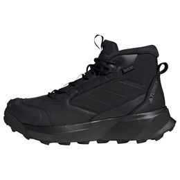 adidas terrex Boots 'Winter Leather Mid Cut Rain.Rdy Cold.Rdy' male Black size 4