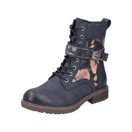 Rieker Lace-Up Ankle Boots female Blue size 43