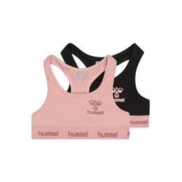 Hummel Sporttop Mädchen Größe 134/140 rosa / schwarz