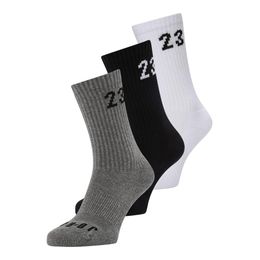 Jordan Sportsocken 'Essential' Herren Gr&ouml;&szlig;e 42/46 graumeliert / schwarz / wei&szlig;