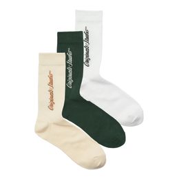 Jack & Jones Jack & Jones Socken 'JACNORREBRO' Herren Gr&ouml;&szlig;e 41/46 tanne / schwarz / wei&szlig; / wollwei&szlig;