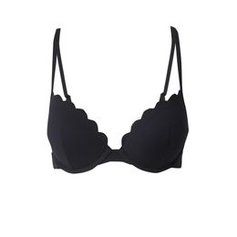 Hunkem&ouml;ller Hunkem&ouml;ller Bikinitop 'Scallop' Damen Gr&ouml;&szlig;e 70 schwarz