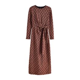 next Kleid Damen Gr&ouml;&szlig;e 52 bronze / brombeer / kirschrot Winterkleid