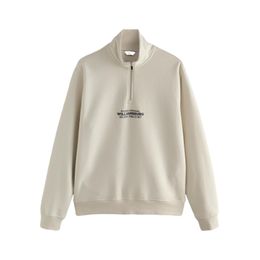 next Sweatshirt Herren Gr&ouml;&szlig;e XL ecru / schwarz