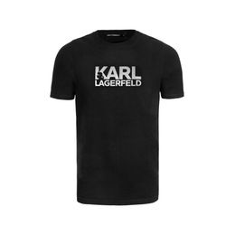K by KARL LAGERFELD Karl Lagerfeld T-Shirt Herren Gr&ouml;&szlig;e L grau / schwarz