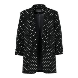 Pieces Blazer 'Boss' Damen Gr&ouml;&szlig;e 34 schwarz / wei&szlig;