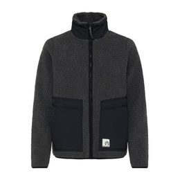 North Bend Pl&uuml;schjacke ' NBGalonne W Teddy Jacket ' Damen Gr&ouml;&szlig;e XL grau