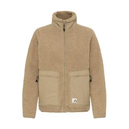 North Bend Pl&uuml;schjacke ' NBGalonne W Teddy Jacket ' Damen Gr&ouml;&szlig;e XL braun