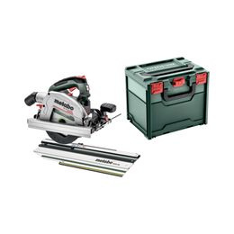 Metabo KS18 LTX66 BL Akku-Handkreissäge Set mit Kappschiene KFS44, in MetaboX340, 691194000)